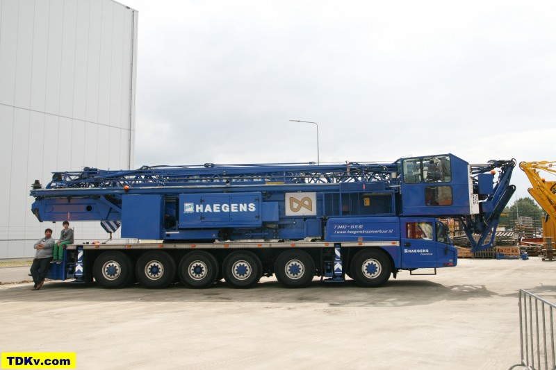 Spierings mobile tower crane SK1265-AT6 from Haegens | Equipment Handbooks